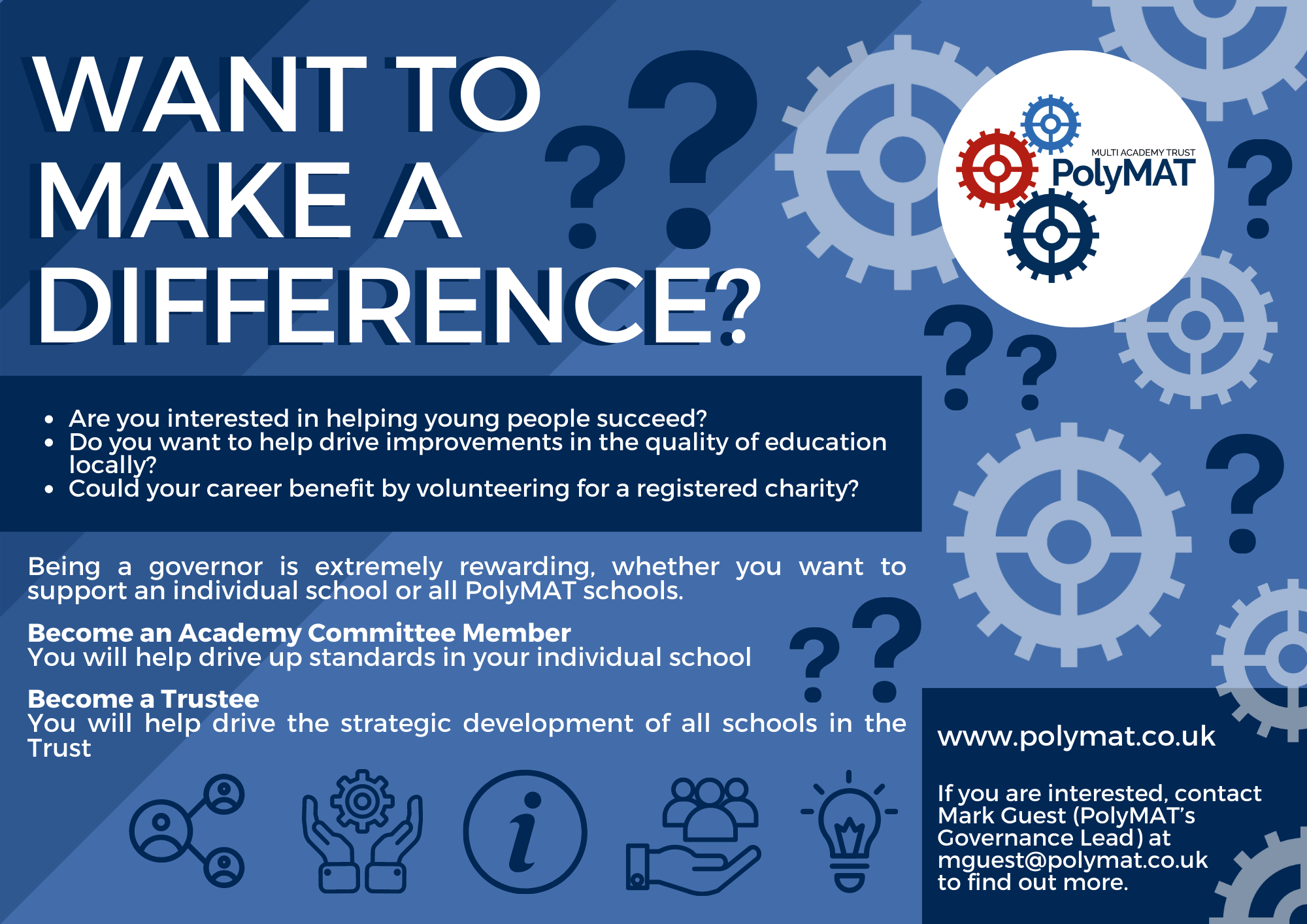 Woolwich Polytechnic School for Boys - Governance