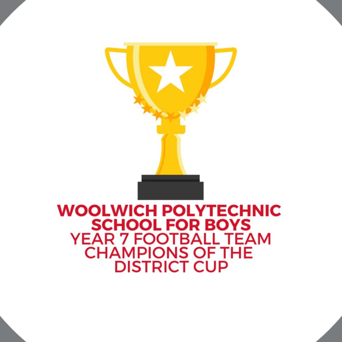 Woolwich Polytechnic School for Boys - Year 7 Football Team - District ...