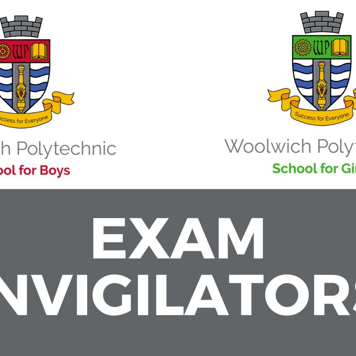 Woolwich Polytechnic School for Boys - Exam Invigilator vacancies