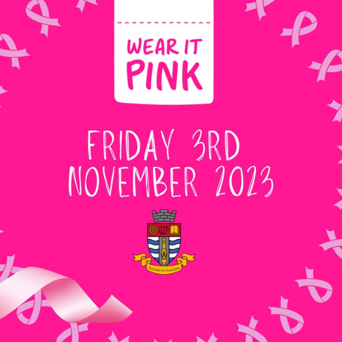 Woolwich Polytechnic School for Boys - Wear it Pink Day - Friday 3rd ...