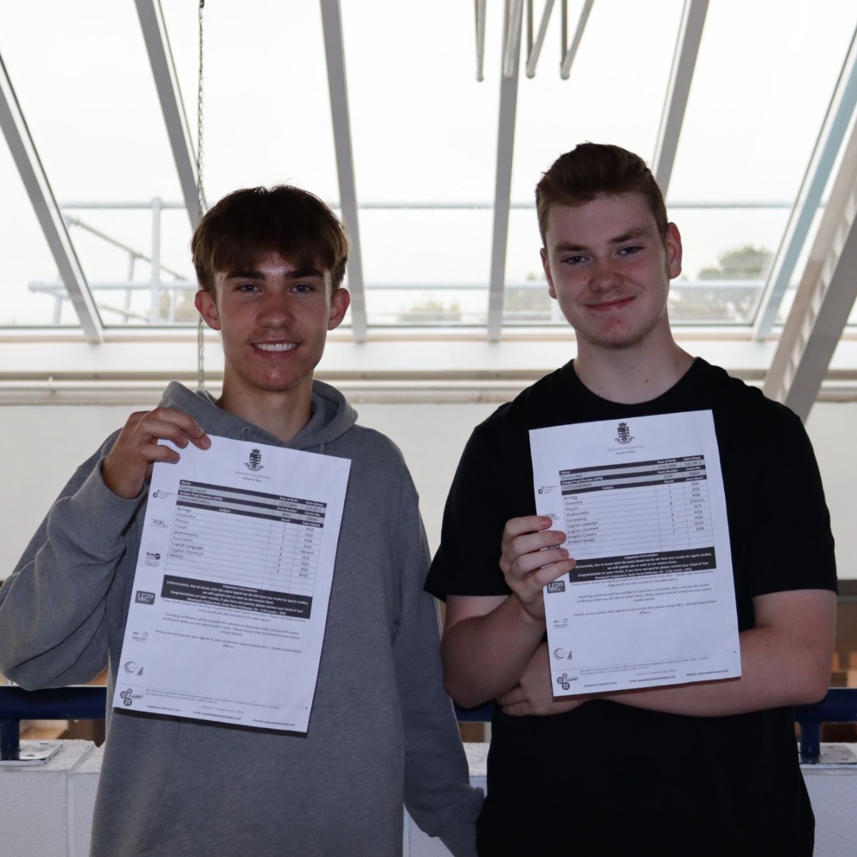 Woolwich Polytechnic School for Boys - Celebrating our best ever GCSE ...
