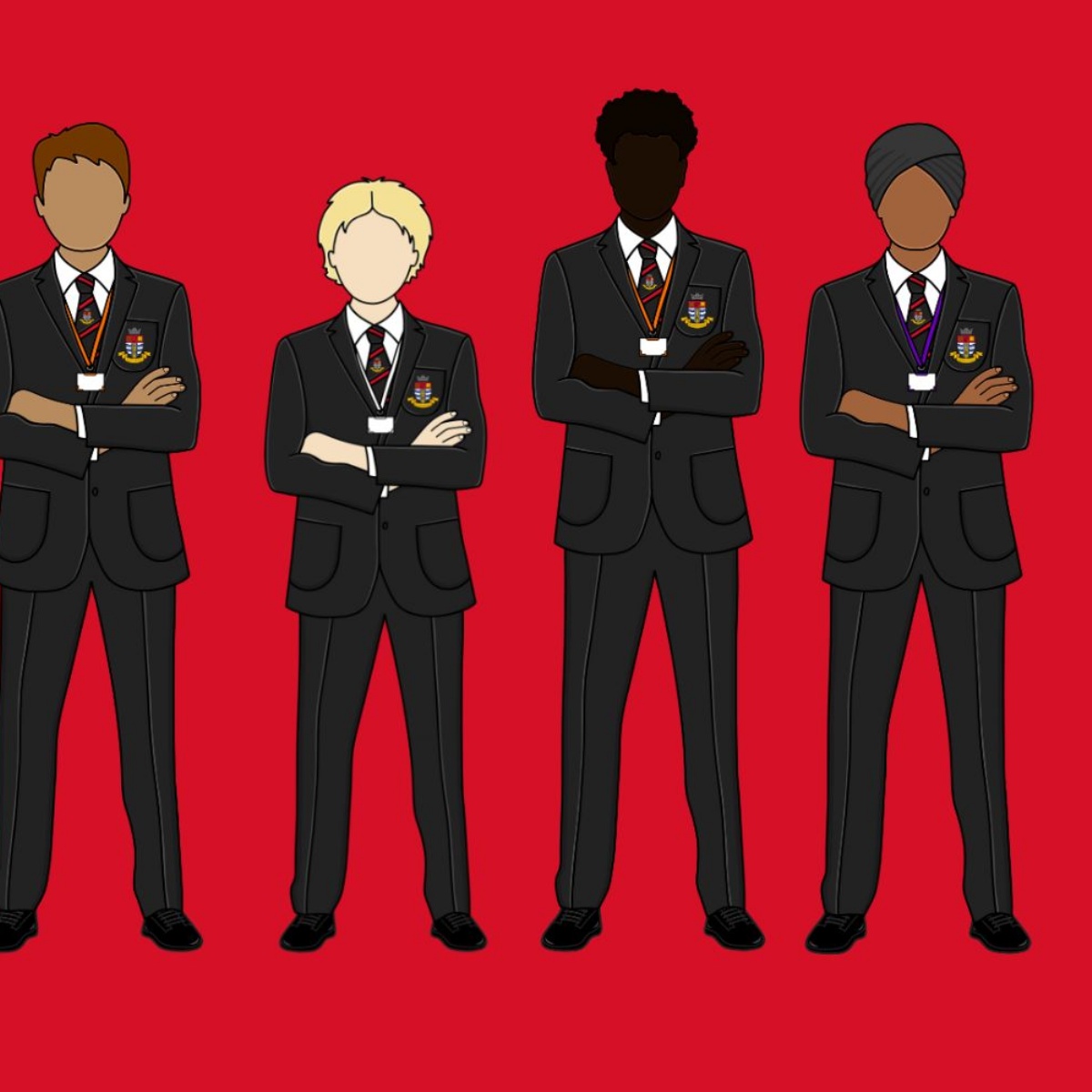 Woolwich Polytechnic School for Boys - Donating uniform